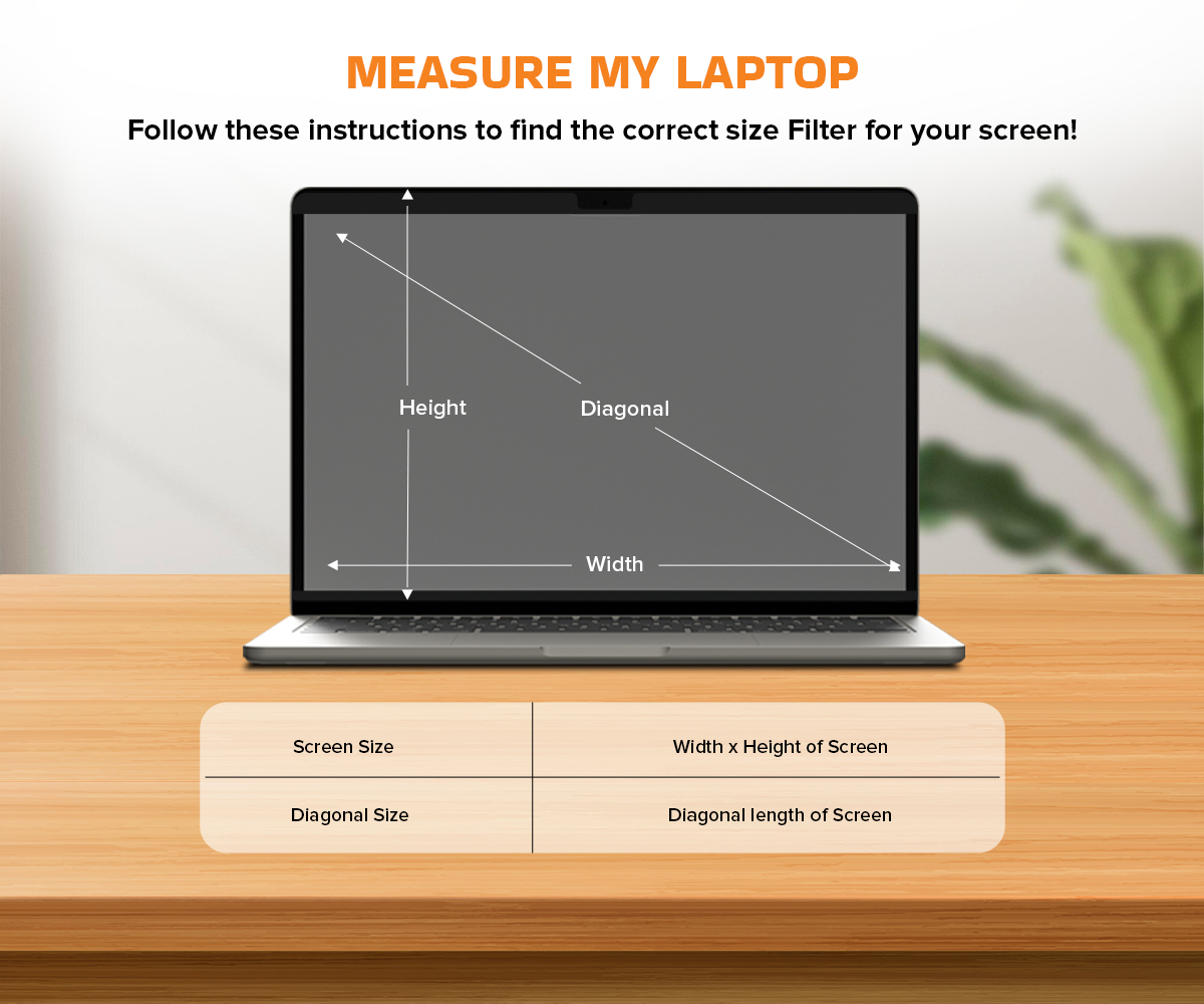 [SG] Tecgear Magnetic Privacy Screen Filter with 13 14inch HD Matte ...