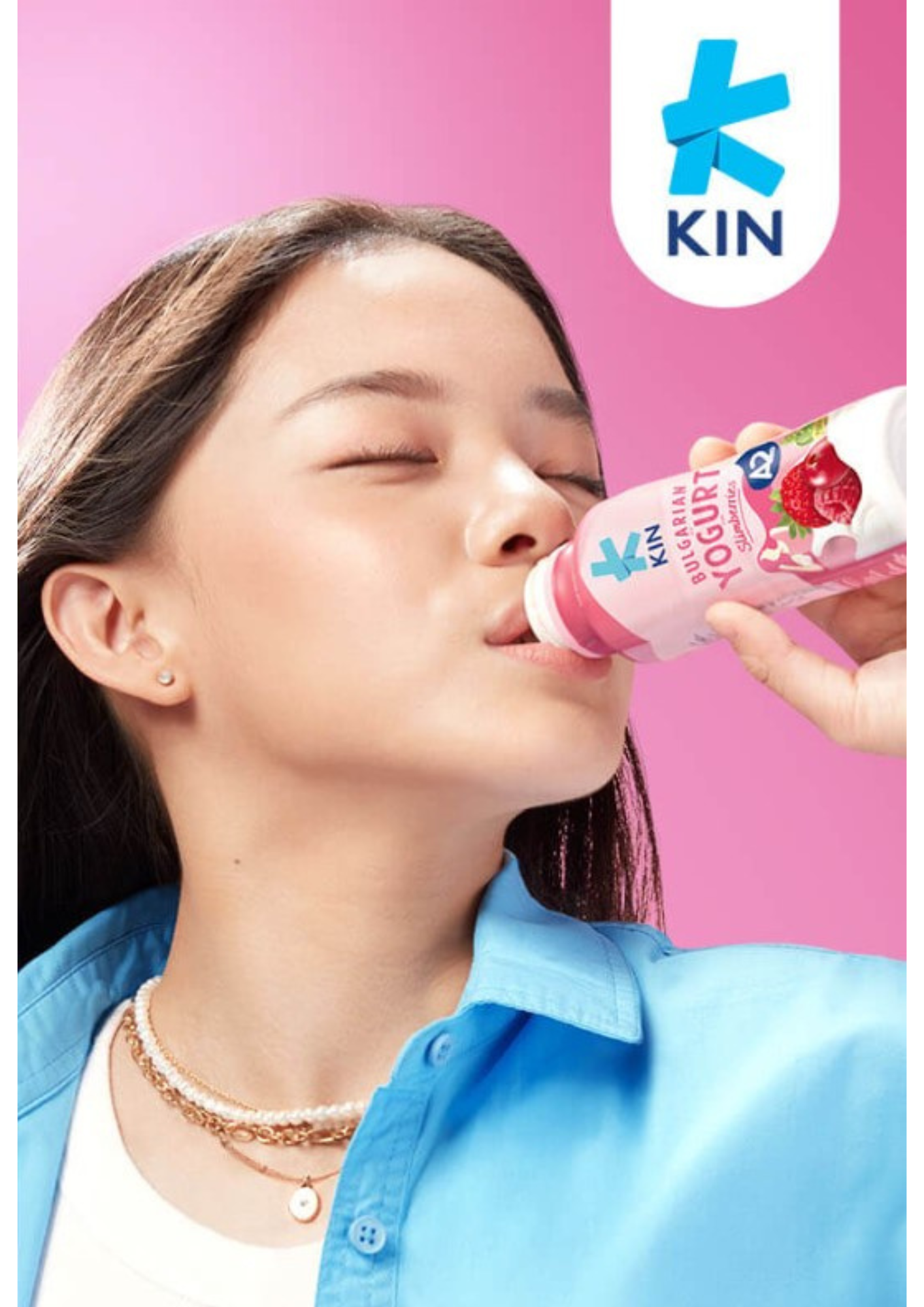 KIN Bulgarian Yogurt Drink Slim Berries 200ML X 24 (BOTTLE) | Shopee ...