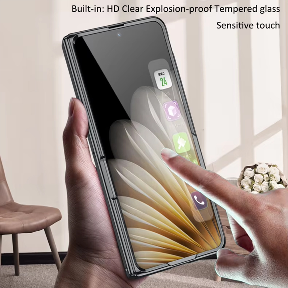 SG READY STOCK 】OPPO FIND N5 CASE With front Clear & Privacy Tempered ...