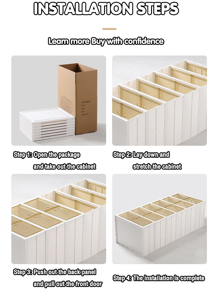 【TOP ONE】Foldable shoe rack shoe box Multi-functional transparent ...