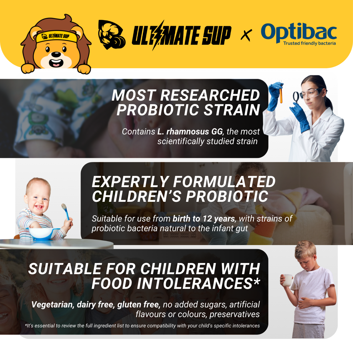 Optibac, Probiotics Babies & Children, Probiotics & FOS, Vitamin D3 for ...