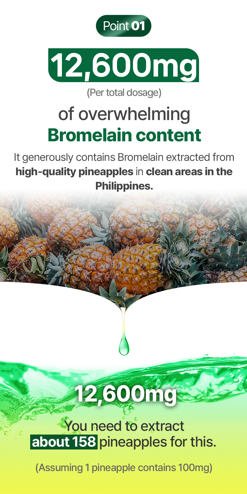 [GGMG] Bromelain Pineapple Enzyme Papain Quercetin Premium Tablets ...