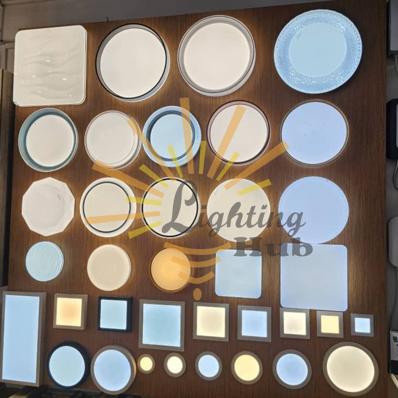 Lighting Hub LED Ceiling Light 12W 18W 24W 36W/ 3000K 4000K 6500K RGB ...