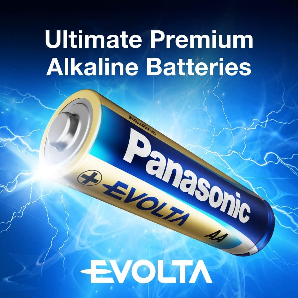 4 x Panasonic Evolta AA AAA Batteries - Long lasting Premium Alkaline 1.5v | Shopee Singapore