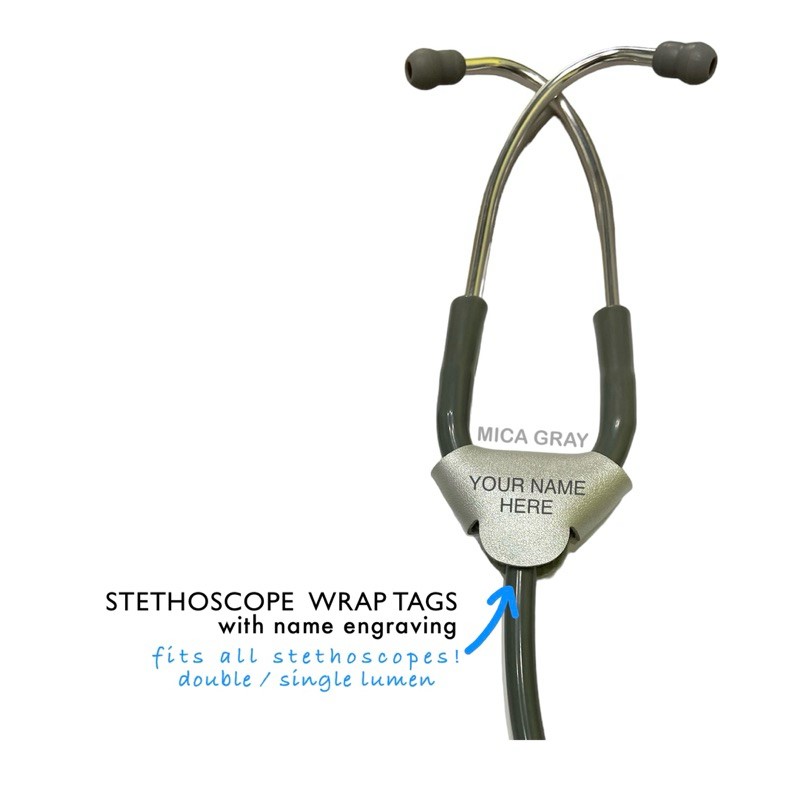 ROSE GOLD LM Stethoscope, rose gold plated Stainless Steel dual sided ...