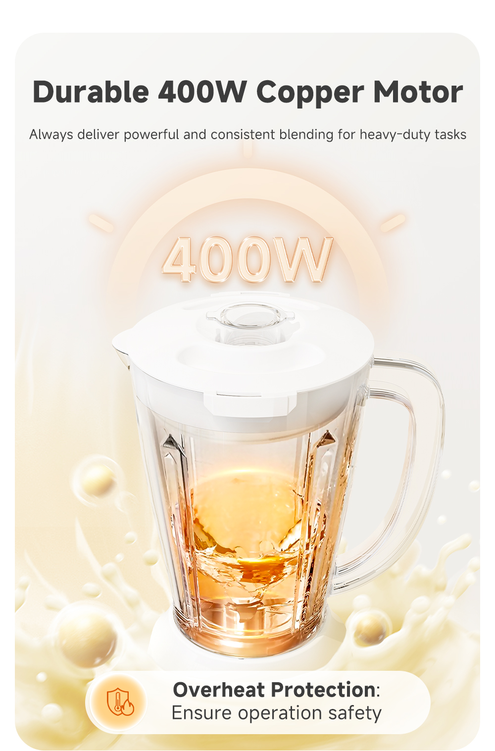 Simplus Multi-functional Blender | Single-Knob Food Processor | 1.5L ...