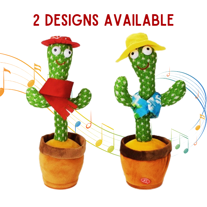 Interactive Dancing Cactus Toy with Singing, Dancing & Recording | FREE ...