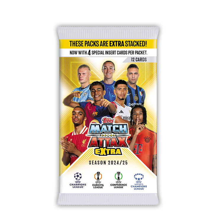 Topps Match Attax Extra UEFA Champions League 2024/2025 Edition Booster ...