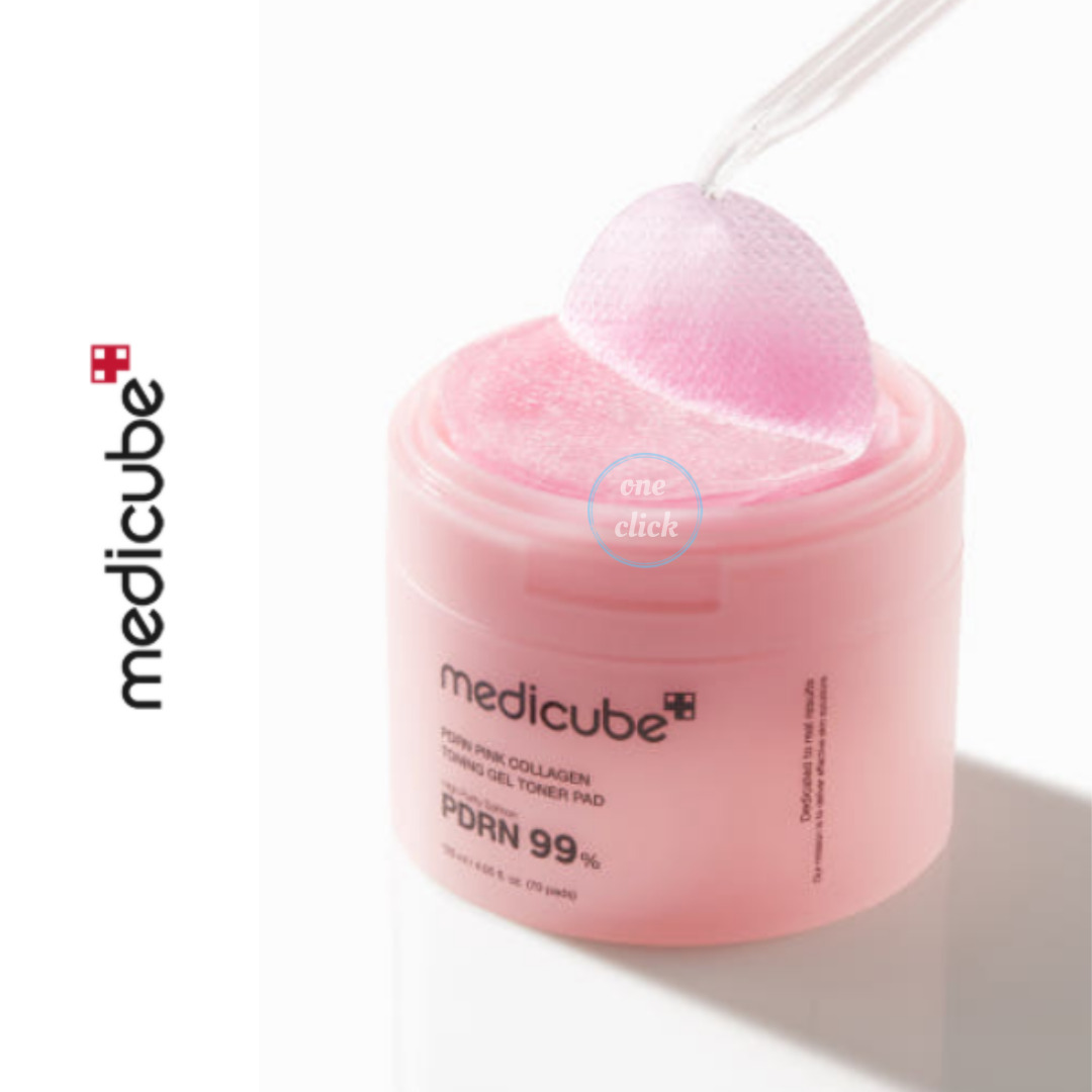 Medicube PDRN Pink Collagen Toning Gel Toner Pad 120ml 70 Pads | Shopee ...