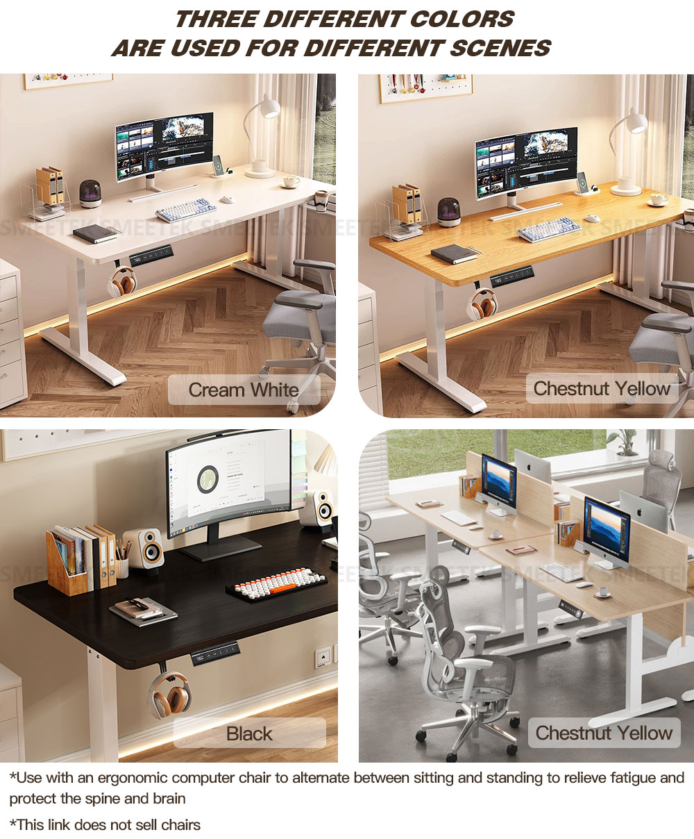 Desk Home Liftable Height Study Table Electric table home standing desk ...
