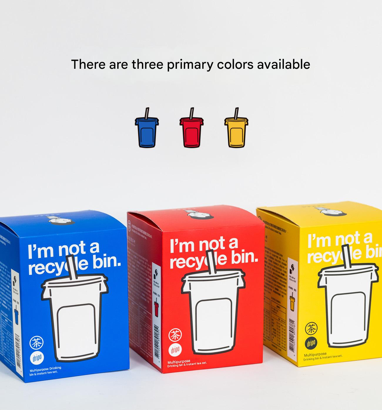 Dripo Drinking Bin and Instant Tea Set (24 Sticks / Box) | Shopee Singapore