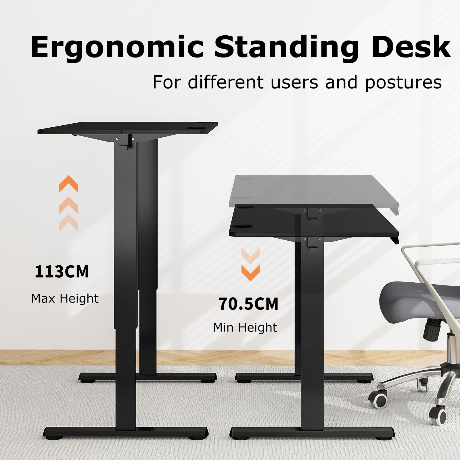 【SG Stock】Table/ Standing desk /Adjustable table /Computer table/ Study ...