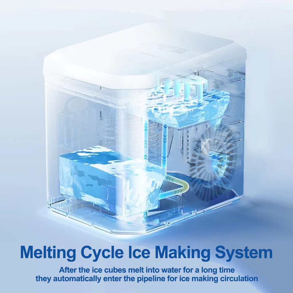 Ice Maker Machine Mini Ice Maker Machine Fast Portable Household ...