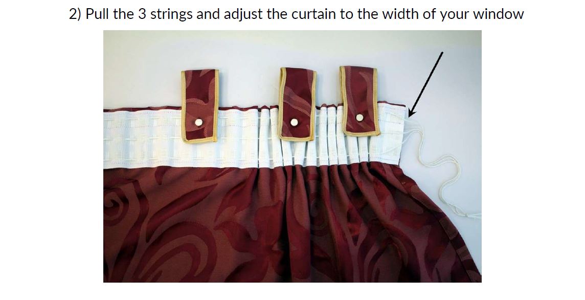 Eurotex, Blackout Curtain, Block 100% Sunlight, 3 Ways Hanging Options ...