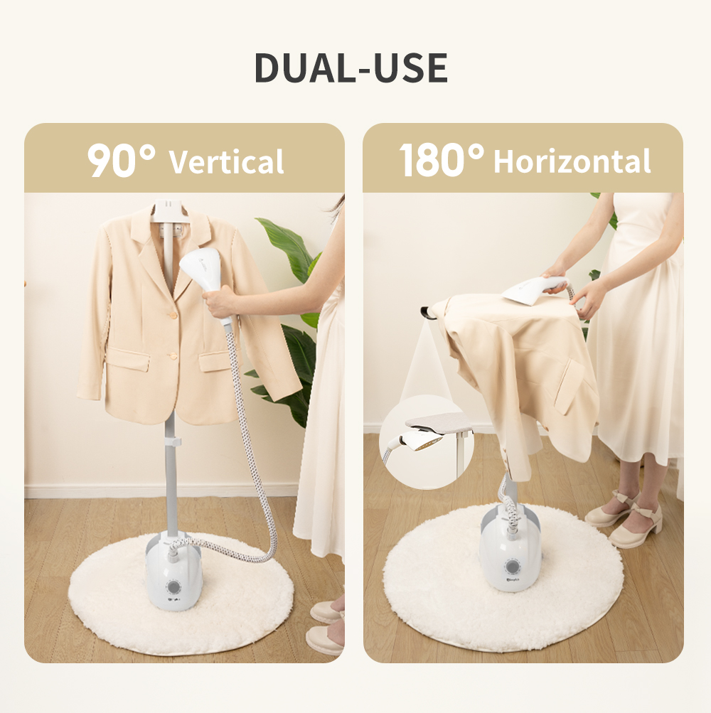 Simplus 2 in 1 Garment Steamer丨2000W丨Ironing Board丨Rotatable Handheld ...