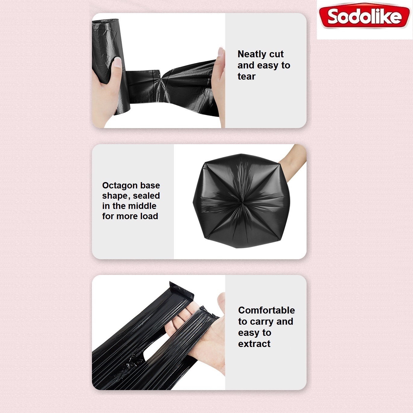 [No Retail Packaging] 20pcs Household Garbage Rubbish Trash Waste ...