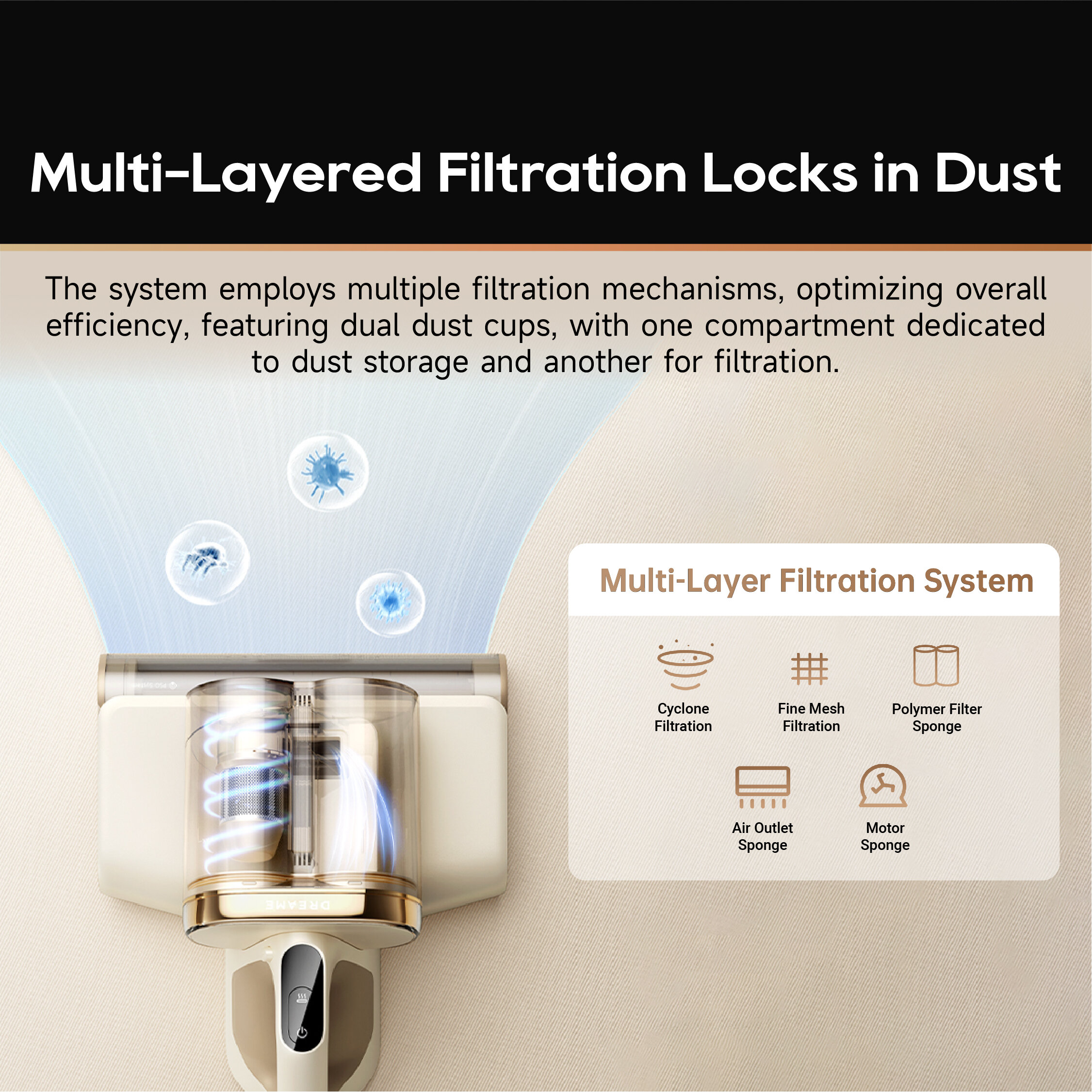 【NEW】Dreame D20 Pro Dust Mite Vacuum | 55°C Heating | Hot Air ...