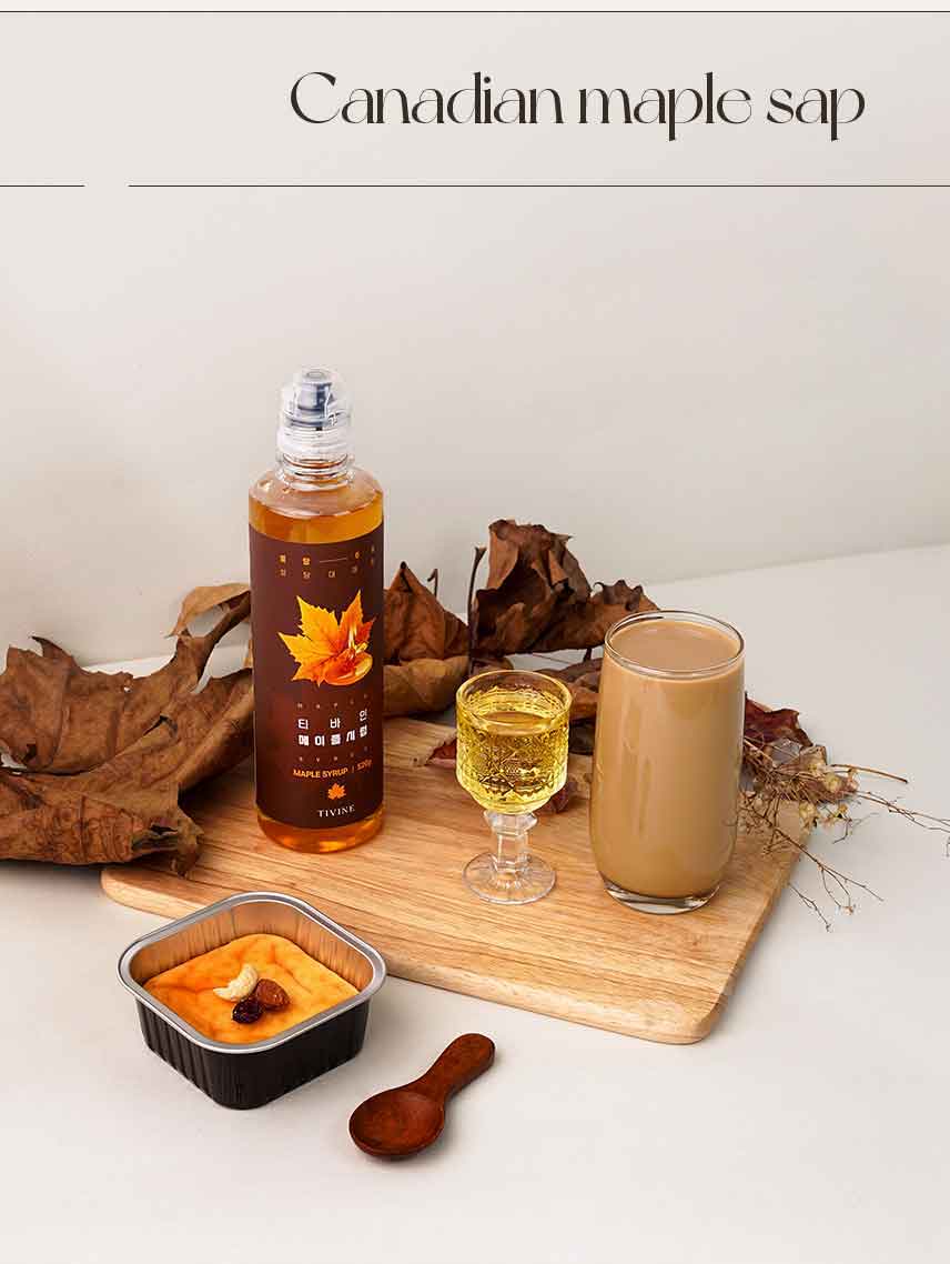 [TIVINE] Allulose Maple Syrup Zero Sugar Low Calorie Honey Syrup (520g ...