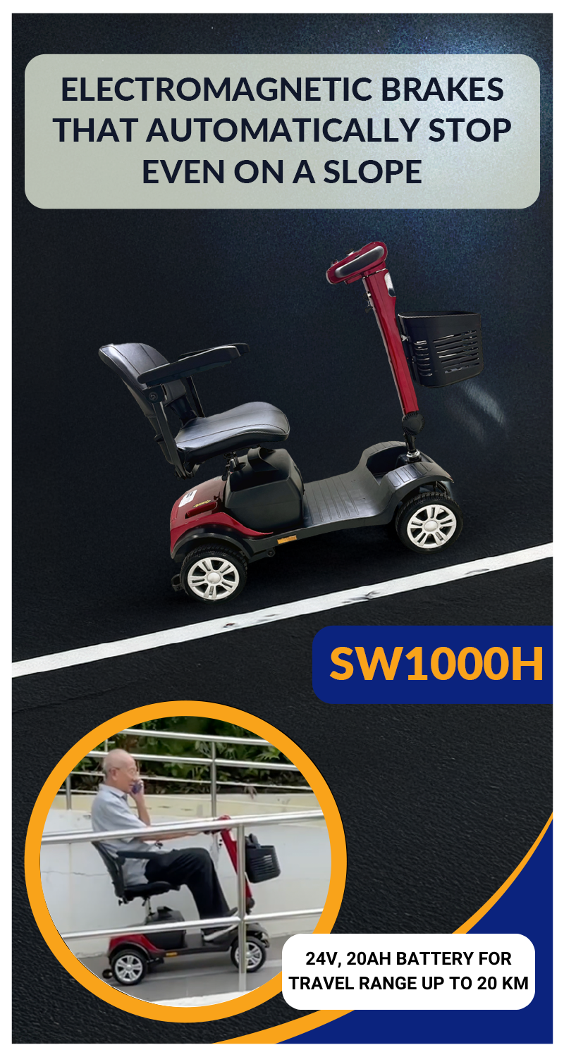 SW1000H PMA Mobility Scooter | Personal Mobility Aid (PMA) | For ...