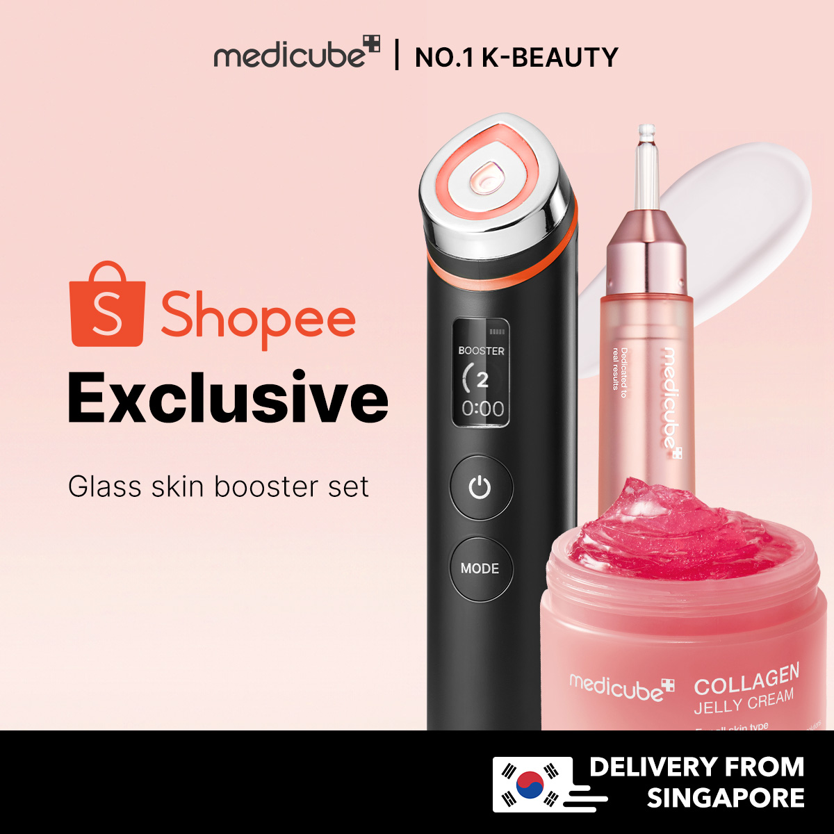 [Shopee Exclusive] medicube Age-R Booster-Pro Glass Skin Booster Brand ...