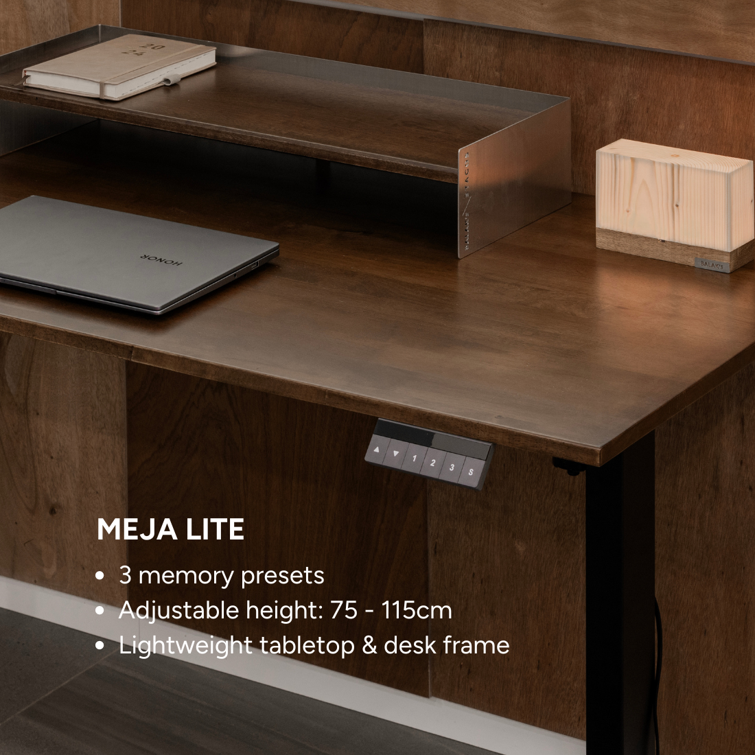 BALAK's Meja Lite | Smart Desk | Ergonomic Standing Desk | Electric ...