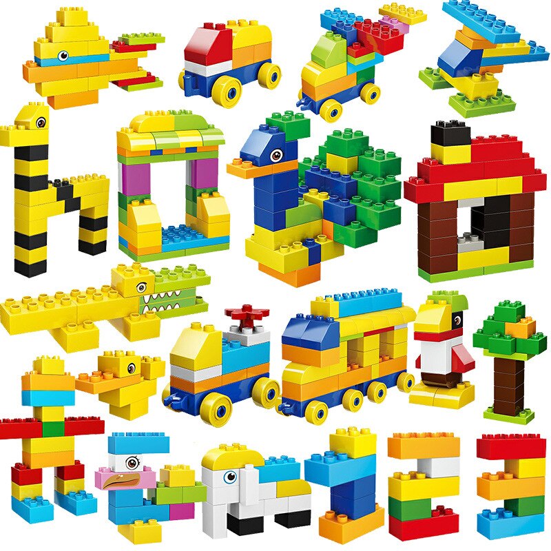 Large Building Blocks for Kids Compatible with Duplo & All Major Brands ...