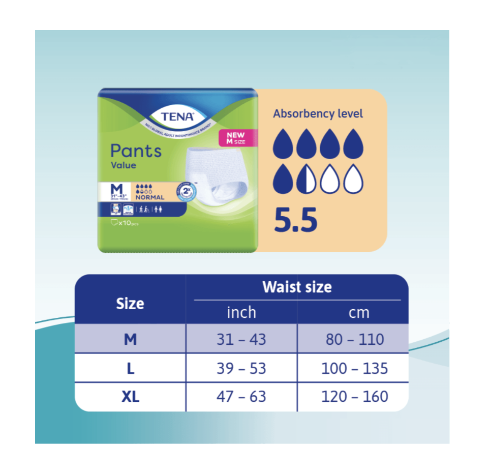 TENA Value Adult Diapers / Size L 8 x 10s / Carton Sales / Lowest Price | Shopee Singapore