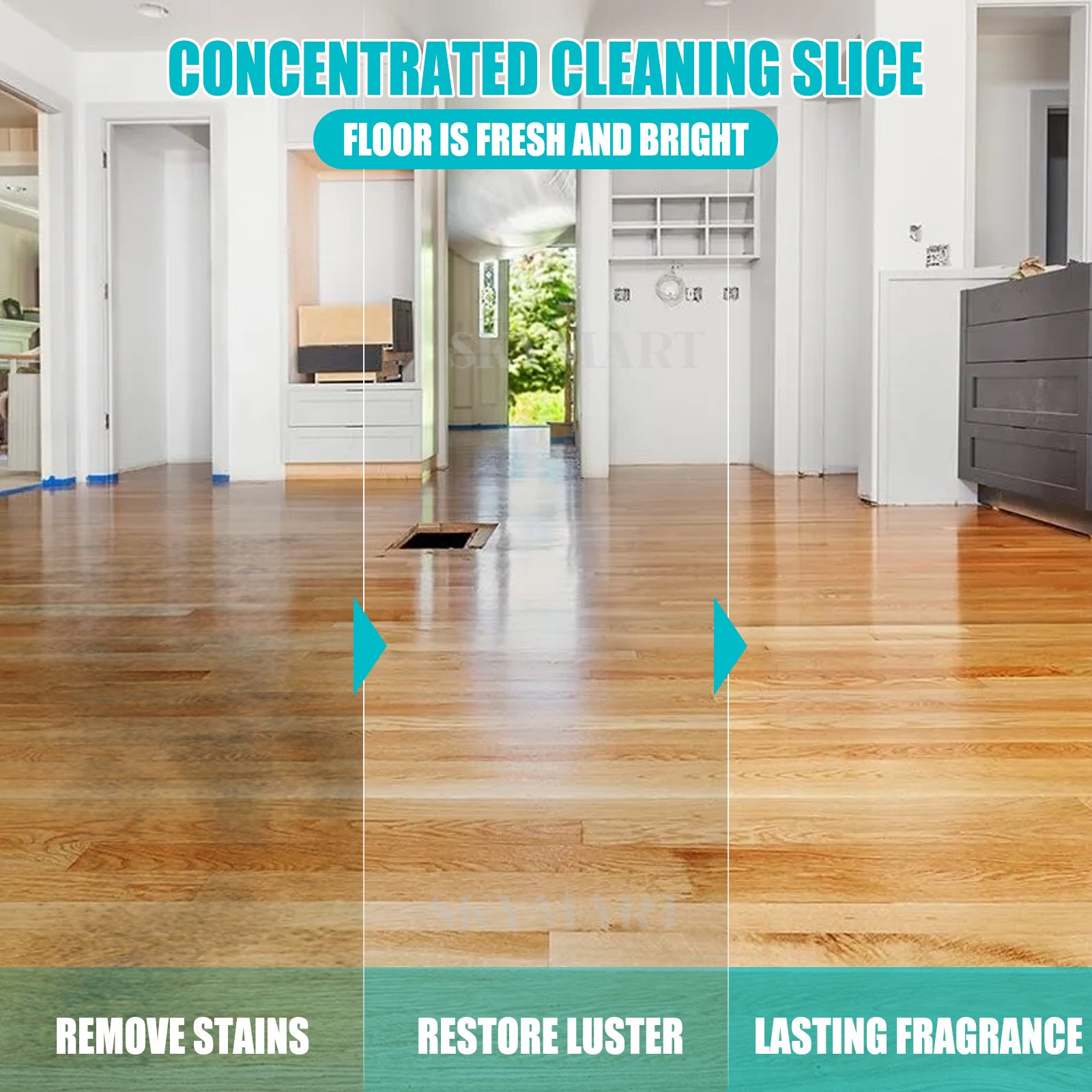 30Pcs Floor cleaner Sheets Powerful Cleaning Sheet Tiles Cleaning ...
