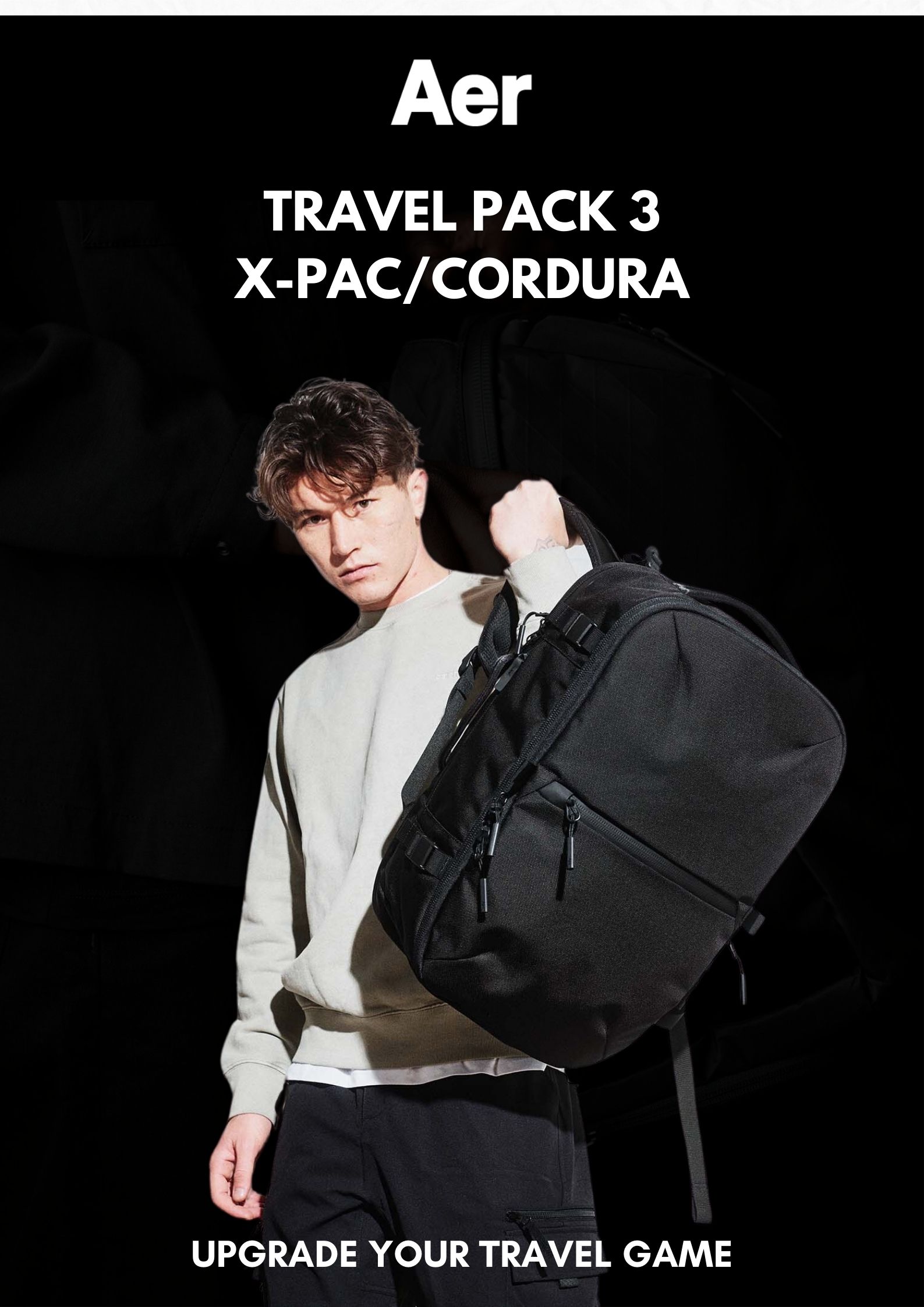 【LIFETIME WARRANTY】🇸🇬 AER Travel Pack 3 (35L) 1680D Cordura Ballistic ...