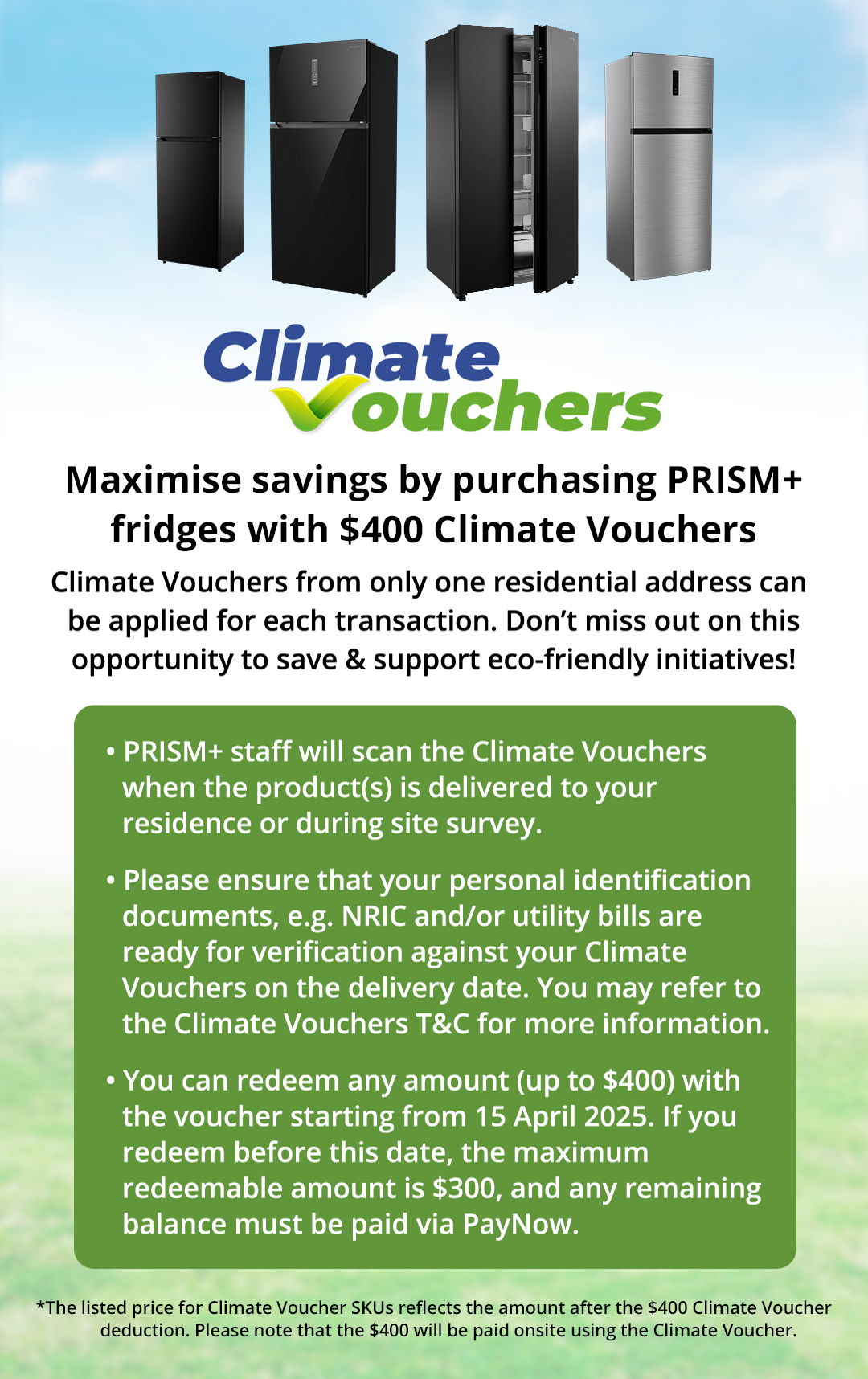 PRISM+ PureFresh SBS 600 | 600L Side By Side Refrigerator [Delivers 2-4 ...