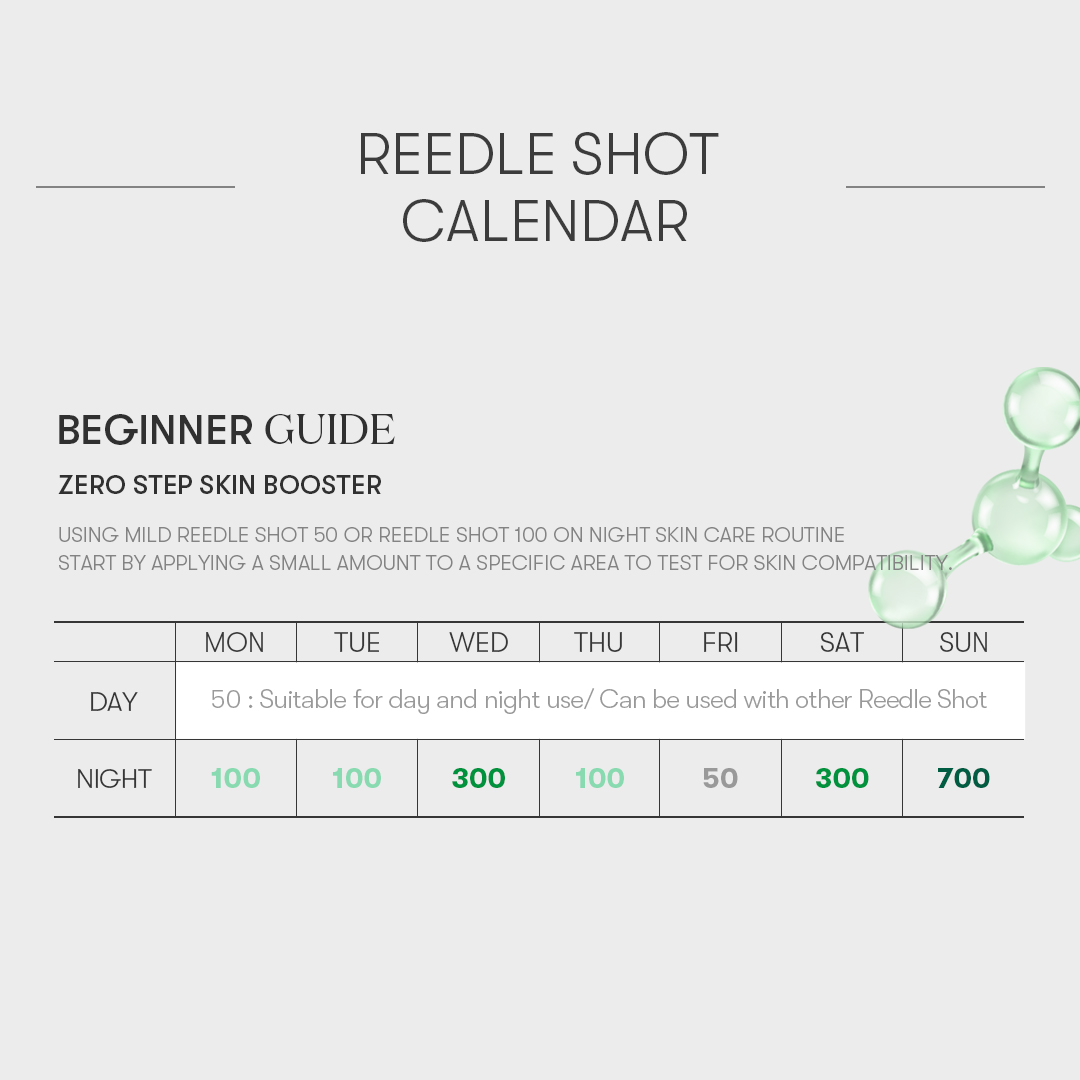 [VT] REEDLE SHOT 100 / 300 / 700 Silica, Microneedling skin booster ...