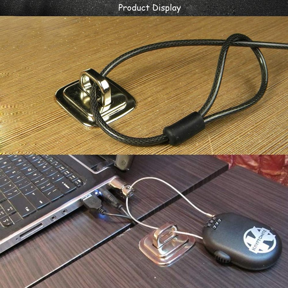 Targus Security Anchor Base Plate (Silver) PA400PAP / Desk mount Anchor ...