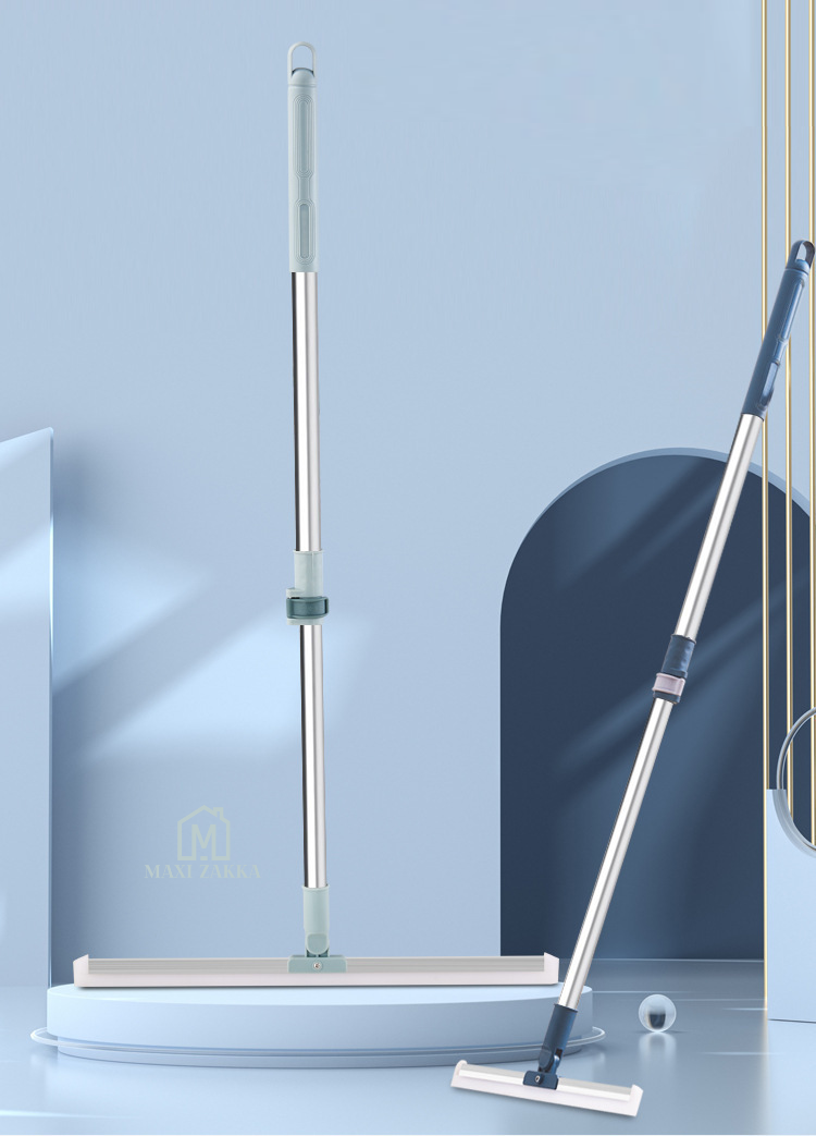 🇸🇬 Ready Stock Magic Broom Sweeper Silicone Floor Scraper Extendable ...