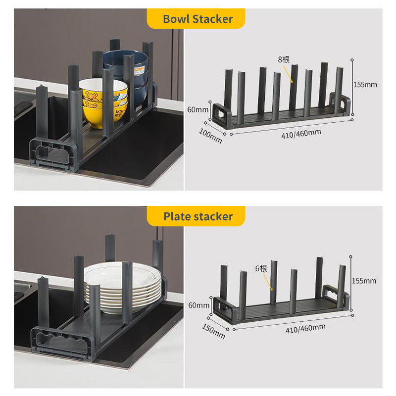 Plate Organiser For Cabinet Plate Organizer Bowl Plate Holder Dish Rack ...