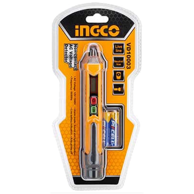INGCO NON CONTACT AC VOLTAGE DETECTOR 12-1000V VD210003 or VD10003 ...