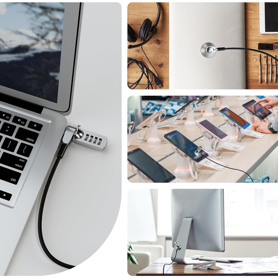 Security Lock Slot Adapter Kit Aluminum /Anti -thief suitable for ...