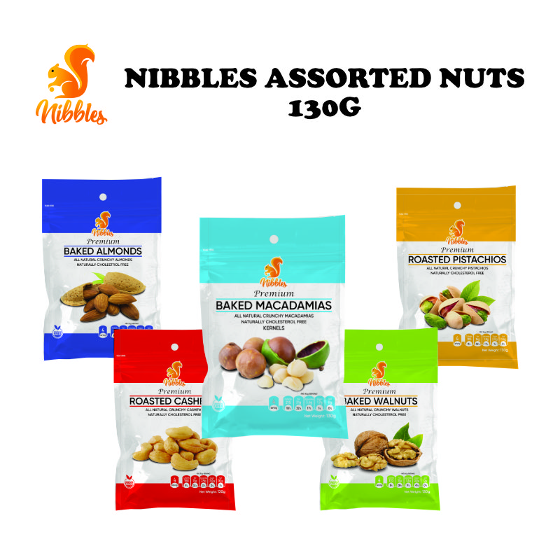 Nibbles Assorted Nuts 130g | Shopee Singapore