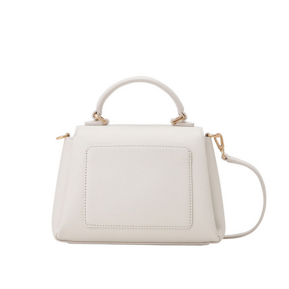 [COURONNE] Swing Jean Tote Bag 20 Women's Shoulder Bag (Black/Ivory/Red ...