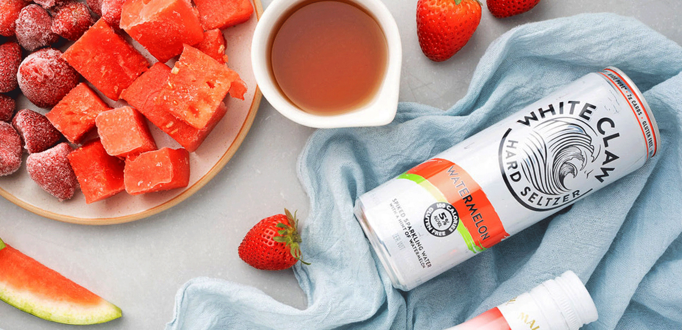 White Claw Watermelon Alcoholic Sparkling Water, Low Calorie & Gluten ...