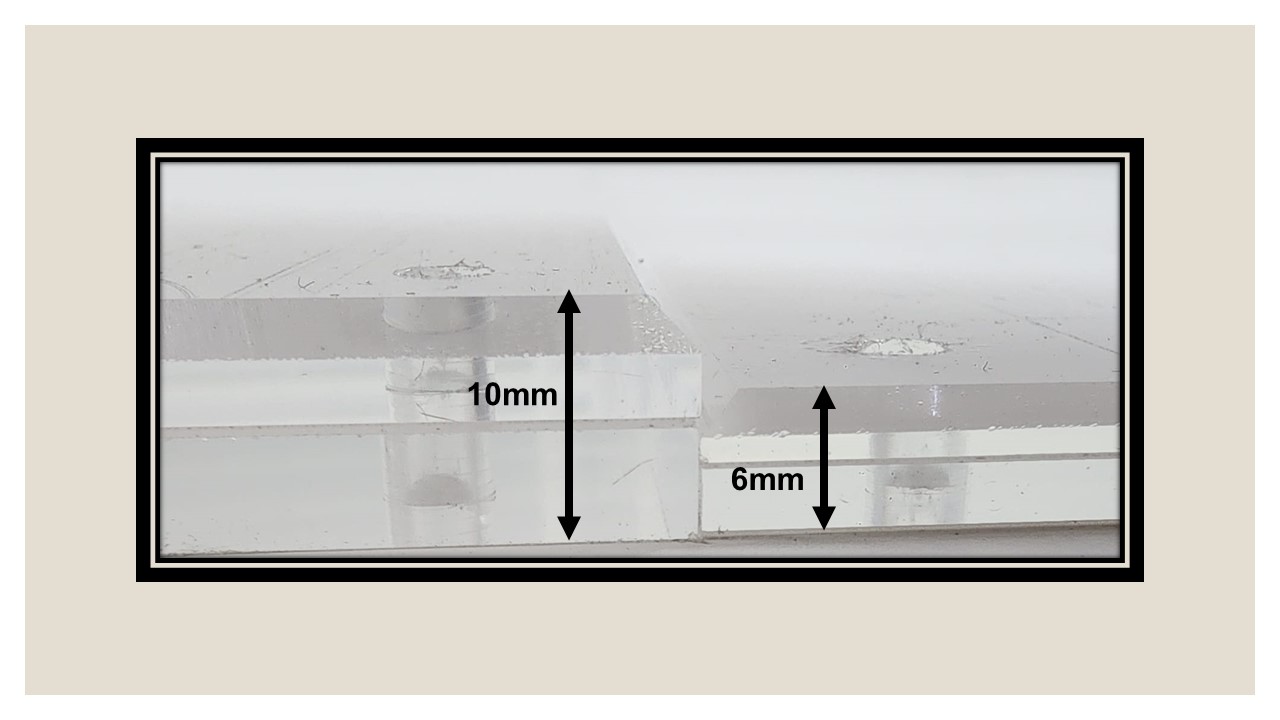 Acrylic Frame Photo Stand Frame with Steel Rod | A6 A5 8R 5R | A4 ...