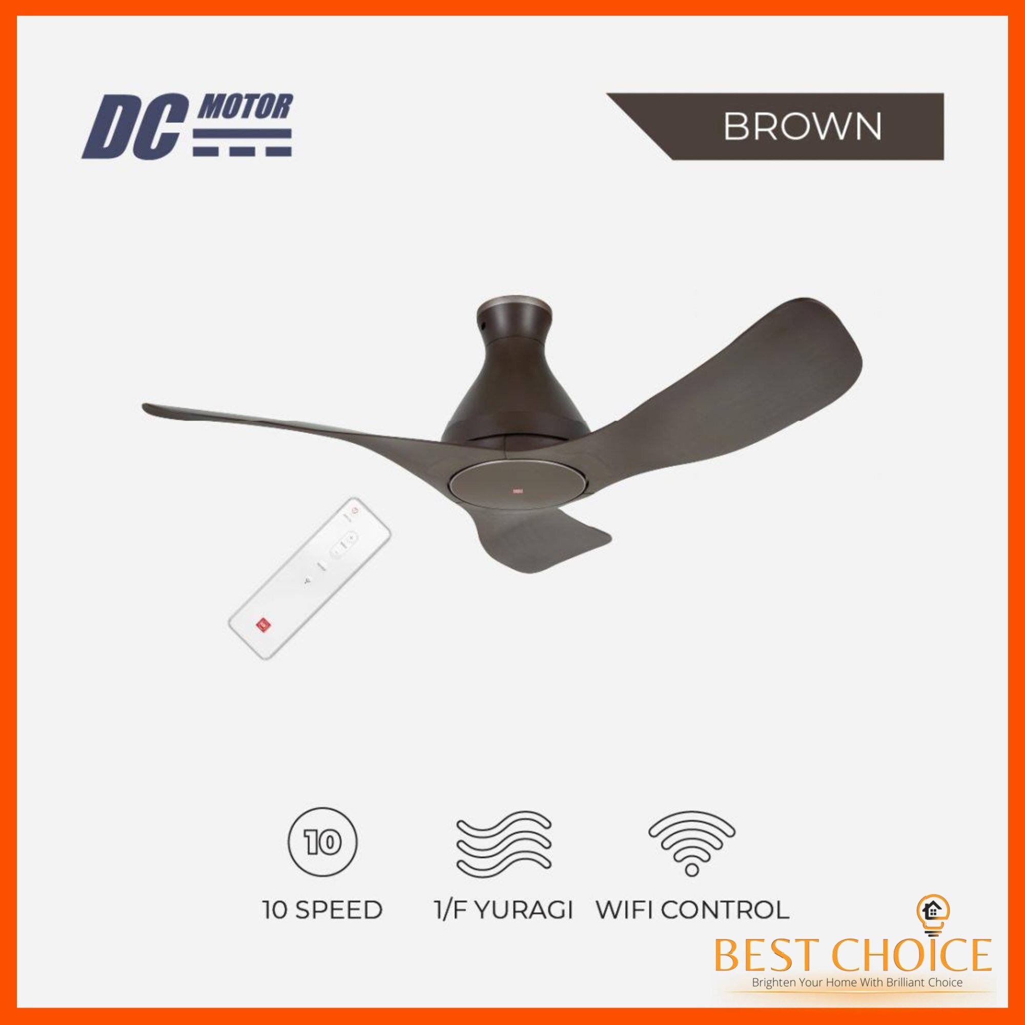 KDK E48HP DC Motor Smart Ceiling Fan wifi (No led) | Shopee Singapore