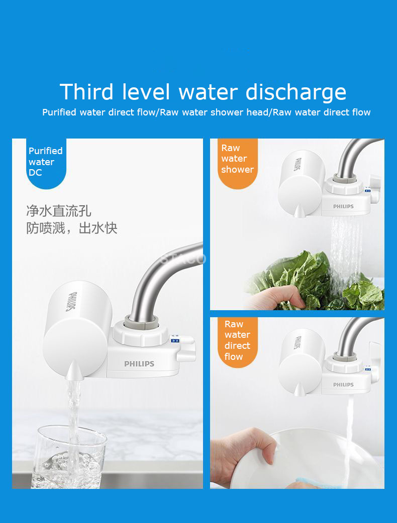 SG STOCK|Philips Water Purifier Tap Water Filter with Cartridge Water ...