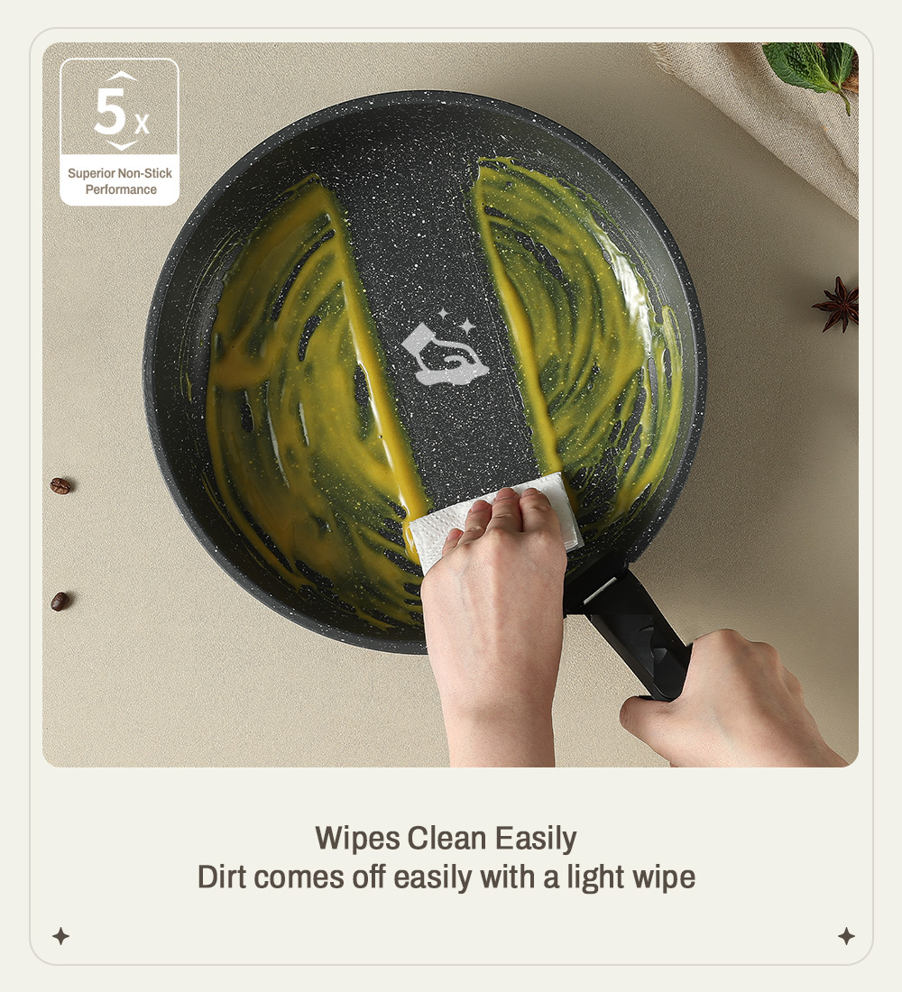 CAROTE Non-Stick Cookware Set 7/9/12 Pcs Handle Detachable Marble ...