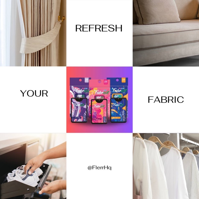 SG READY STOCKS Flerr Fabric Spray Dual Scent Anti bacteria all | Kills ...