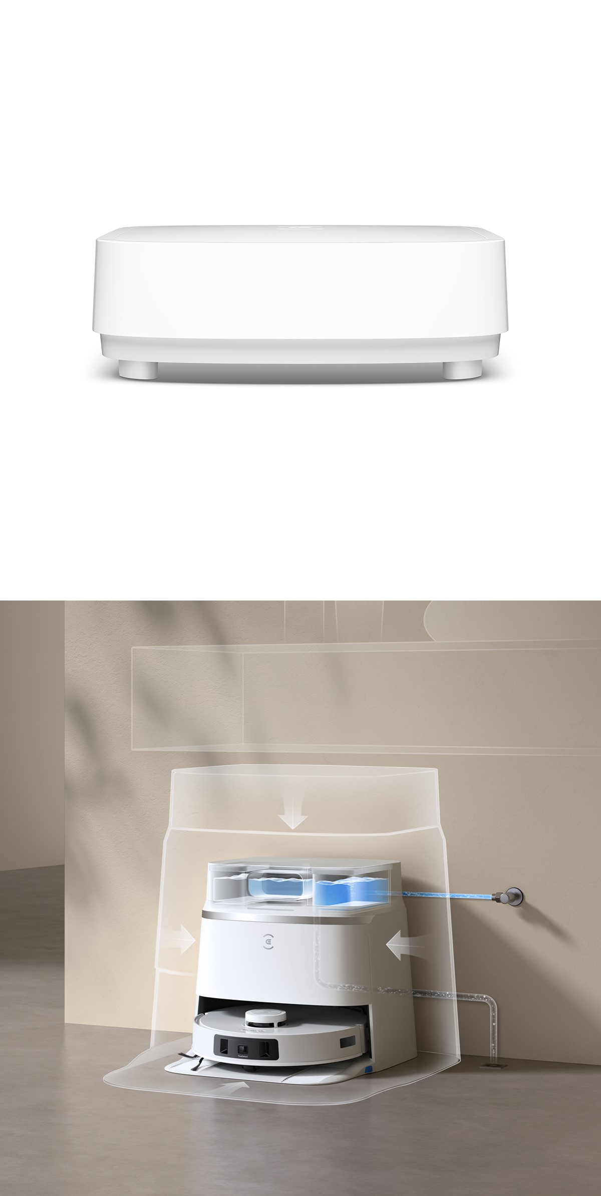 ECOVACS DEEBOT T30 PRO OMNI AUTO WATER KIT | AUTO CLEAN WATER AND ...