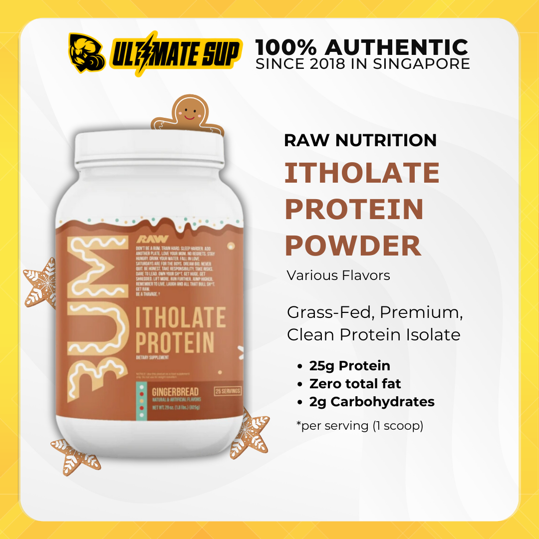 Raw Nutrition Cbum Itholate Protein, Whey Isolate Protein Powder ...