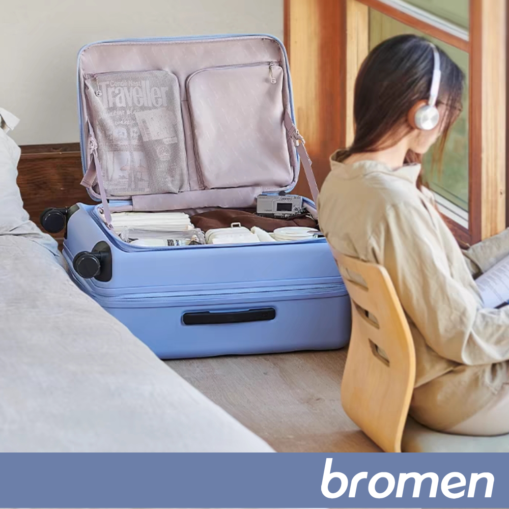 Bromen New Gen Top Opening Luggage | Shopee Singapore