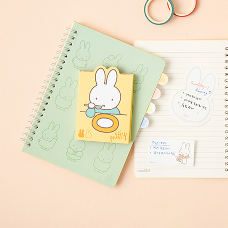 [Restocked] Miffy Sticky Memo Notes Pad Book Korean Stationery | Shopee ...