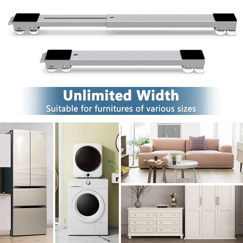 【HM】SG Washing Machine Base With 360° Wheels Upgrade Fridge Roller Base ...