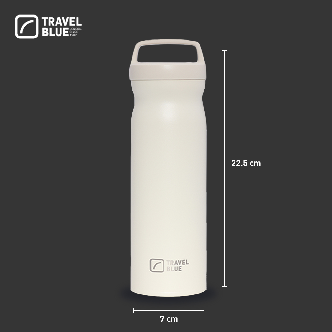 Travel Blue Hot/Cold Reusable Water Bottle - TB525 (Black) | Shopee ...